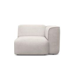 Sessel OTTO HOME "Sofa-Eckelement, Ma&szlig;e B/T/H: 109/97/46 cm", beige (creme), B:109cm H:70cm T:97cm, Struktur fein (100% Polyester);Samtoptik (100% Polyester);Samtcord (92% Polyester, 8% Polyamid), Sessel, Sessel, als Modul oder separat verwendbar, f&uuml;r individuelle Zusammenstellung