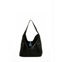 Handtasche BAGMORI "BAG mori Bag Bagmori Bag Bag", Damen, Gr. onesize, schwarz, Obermaterial: 100% Polyethylen, Taschen Handtasche