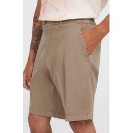 O`Neill Chinoshorts O'NEILL "ESSENTIALS CHINO SHORTS", Herren, Gr. 34M, N-Gr, beige (pure cashmer), Obermaterial: 98% Baumwolle, 2% Elasthan, Hosen Chinoshorts