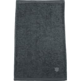 G&auml;stehandt&uuml;cher Ross "Vita 4004", grau (schiefer), B:30cm L:50cm, Frottier, Obermaterial: 100% Baumwolle, Handt&uuml;cher, Bestickung Ross-Emblem