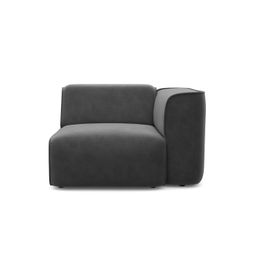 Sessel OTTO HOME "Sofa-Eckelement, Ma&szlig;e B/T/H: 109/97/46 cm", grau (anthrazit), B:109cm H:70cm T:97cm, Struktur fein (100% Polyester);Samtoptik (100% Polyester);Samtcord (92% Polyester, 8% Polyamid), Sessel, Sessel, als Modul oder separat verwendbar, f&uuml;r individuelle Zusammenstellung