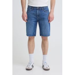 Jeansshorts Blend "BHTwister", Herren, Gr. XL, US-Gr&ouml;&szlig;en, denim dunkelblau, Denim/Jeans, 100% Baumwolle, unifarben, Basic, normal kniefrei, Jeans Jeansshorts, Basic Jeans Shorts im 5-Pocket-Stil