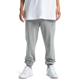 Jogginghose DC Shoes "Hampden", Herren, Gr. L, light erdgrau, Obermaterial: 80% Baumwolle, 20% Microfaser;, Hosen Jogginghose