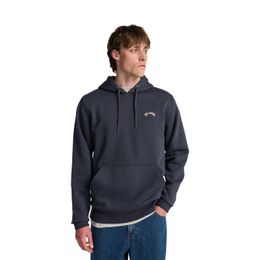 Sweatshirt Billabong "Arch Po", Herren, Gr. L, ombre blau, Obermaterial: 55% Baumwolle, 25% Baumwolle, 20% Microfaser;, Sweatshirts Sweatshirt