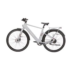 E-Bike VAUN "VAUN Sight Cityrad" Gr. 45, cool gray matt, Elektrofahrr&auml;der, 48cm, 28 Zoll (71,12cm), (mit integr. Akku), Elektrofahrrad f&uuml;r Alltag und Einkauf