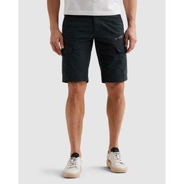 PME-Legend Cargobermudas PME LEGEND "NORDROP CARGO SHORTS STRETCH TWILL", Herren, Gr. 32, N-Gr, carbon, Web, Obermaterial: 98% Baumwolle, 2% Elasthan, unifarben, normal kniefrei, Hosen, normale Passform, mit G&uuml;rtelschlaufen, unifarben