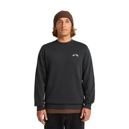 Sweatshirt Billabong "Arch Cr", Herren, Gr. L, schwarz, Obermaterial: 55% Baumwolle, 25% Baumwolle, 20% Microfaser;, Sweatshirts Sweatshirt