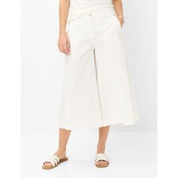 5-Pocket-Hose Brax "Style MELLI S", Damen, Gr. 34K (17), Kurzgr&ouml;&szlig;en, sanftes wei&szlig;, Web, 76% Baumwolle, 21% Polyamid, 3% Elasthan, Hosen 5-Pocket-Hose