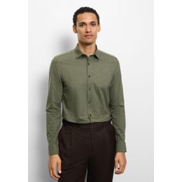 Businesshemd OLYMP "OLYMP Level Five 24/Seven, body fit, Kent", Herren, Gr. 38, Normaler Arm, gr&uuml;n, 92% Baumwolle, 8% Elasthan, Hemden
