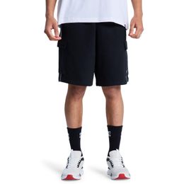 Sweatshorts DC Shoes "Flow Down", Herren, Gr. L, schwarz, Obermaterial: 75% Baumwolle, 25% Baumwolle;, Hosen Sweatshorts