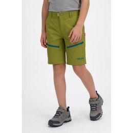 Shorts Trollkids "KIDS SEILAND SHORTS", M&auml;dchen, Gr. 140, N-Gr, pear gr&uuml;n, lagoon gr&uuml;n, Obermaterial: 100% Polyamid, Hosen Shorts, f&uuml;r Trekking, aus strapazierf&auml;higem Polyamid, atmungsaktiv