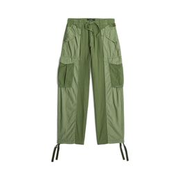 G-Star Raw Cargohose G-STAR "Fabric Mix Cargohose", Damen, Gr. 32, four leaf clover gd, Obermaterial: 65% Baumwolle, 35% Polyester, Hosen Cargohose