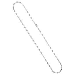 Kette ohne Anh&auml;nger Jobo "Kette Fantasiekette 3,2 mm" Gr. 45, silber 925, Halsketten, Damen, 45cm, Silber 925 (Sterlingsilber), 925 Silber rhodiniert