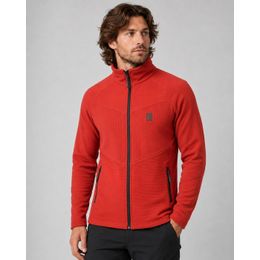 Fleecejacke LPO "Kaspar MN", Herren, Gr. L, molton lava, Fleece, 94% Polyester, 6% Elasthan, regular fit h&uuml;ftbedeckend, Jacken Fleecejacke