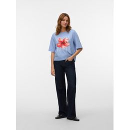 V&eacute;ro Moda Vero Moda Shirt in Blau - 23% | Gr&ouml;&szlig;e M | Damen-tops