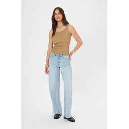 Kaffe Top in Camel - 43% | Gr&ouml;&szlig;e XXL | Damen-tops