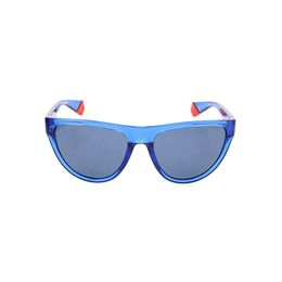 Polaroid Damen-Sonnenbrille in Blau - 65% | Gr&ouml;&szlig;e 56 | Damen-brillen
