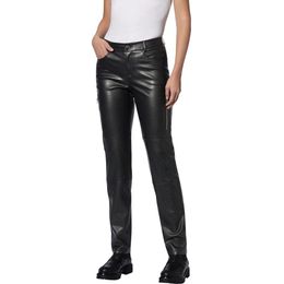 Heine Kunstlederhose - Slim fit - in Schwarz - 78% | Gr&ouml;&szlig;e 46 | Damenhosen