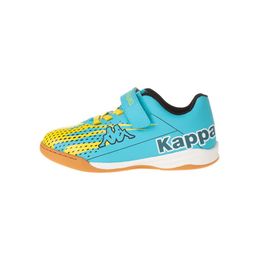 Kappa Trainingsschuhe "Joy" in T&uuml;rkis/ Gelb - 41% | Gr&ouml;&szlig;e 32 | Kinder-sportschuhe