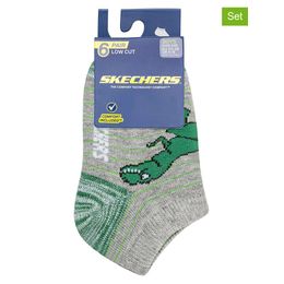 Skechers 6er-Set: Socken in Bunt - 54% | Gr&ouml;&szlig;e 23-36 | Kinder-socken-strumpfhosen
