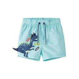 name it Badeshorts "Zakan" in Hellblau - 31% | Gr&ouml;&szlig;e 104 | Kinder-bademode