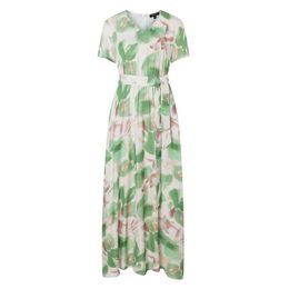 More & More More & More Kleid in Gr&uuml;n/ Creme - 76% | Gr&ouml;&szlig;e 34 | Damen-kleider