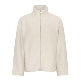 MOSS COPENHAGEN Teddyjacke "Letha" in Wei&szlig; - 55% | Gr&ouml;&szlig;e L/XL | Damenjacken