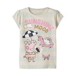name it Shirt "Arra" in Beige/ Grau - 26% | Gr&ouml;&szlig;e 104 | Kinder-oberteile