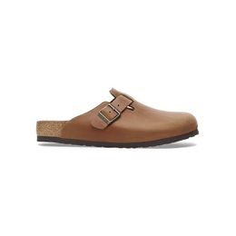 Birkenstock Leder-Clogs "Boston" in Hellbraun - 31% | Gr&ouml;&szlig;e 39 | Damen-pantoletten