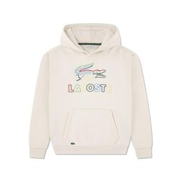 Lacoste Kids Hoodie in Creme - 43% | Gr&ouml;&szlig;e 164 | Kinder-sweatshirts-jacken