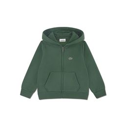 Lacoste Kids Sweatjacke in Gr&uuml;n - 46% | Gr&ouml;&szlig;e 128 | Kinder-sweatshirts-jacken