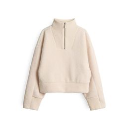 Opus Sweatshirt "Gick" in Creme - 55% | Gr&ouml;&szlig;e 36 | Damen-sweatshirts-jacken