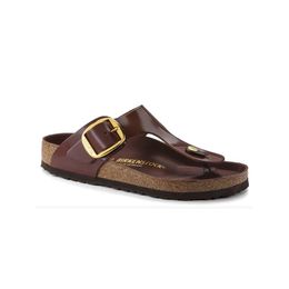Birkenstock Leder-Zehentrenner "Gizeh" in Braun - 20% | Gr&ouml;&szlig;e 38 | Damen-sandalen