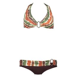 JETTE Bikini in Braun/ Khaki - 57% | Gr&ouml;&szlig;e 34A/B-Cup | Damen-bademode
