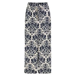 Eight2Nine Hose in Creme/ Dunkelblau - 71% | Gr&ouml;&szlig;e M | Damenhosen