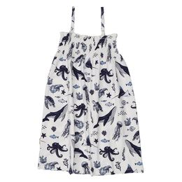 Walkiddy Kleid in Wei&szlig; - 49% | Gr&ouml;&szlig;e 110 | Kinderkleider
