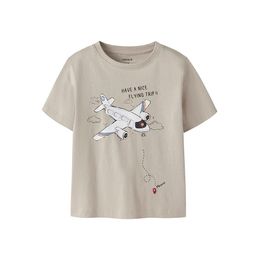 name it Shirt "Huber" in Beige - 35% | Gr&ouml;&szlig;e 104 | Kinder-oberteile