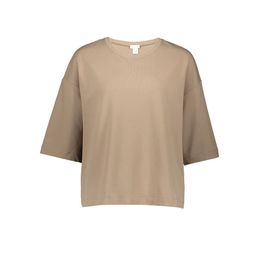 Hanro Pyjama-Oberteil in Hellbraun - 68% | Gr&ouml;&szlig;e M | Damen-loungewear