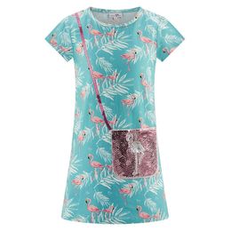 happy girls by Eisend Kleid in T&uuml;rkis - 55% | Gr&ouml;&szlig;e 128 | Kinderkleider