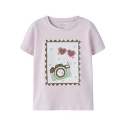 name it Shirt "Heloui" in Rosa - 30% | Gr&ouml;&szlig;e 104 | Kinder-oberteile