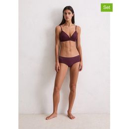Marc O'Polo Marc O ́Polo 2er-Set: Pantys in Bordeaux - 45% | Gr&ouml;&szlig;e M | Damen-unterteile