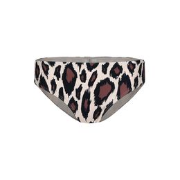 Short Stories Bikini-Hose in Schwarz/ Creme/ Braun - 65% | Gr&ouml;&szlig;e 42 | Damen-bademode