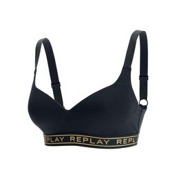 Anson Replay Underwear Bustier n Schwarz - 53% | Gr&ouml;&szlig;e L | Damen-bhs