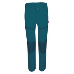 Trollkids Zipp-Off-Trekkinghose "Nordfjord" - Slim fit - in Blau - 43% | Gr&ouml;&szlig;e 128 | Kinderhosen