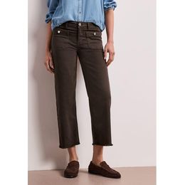 Street One Hose in Dunkelbraun - 48% | Gr&ouml;&szlig;e W29/L28 | Damenhosen