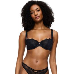 Triumph B&uuml;gel-BH "Palina Moonlight Kiss" in Schwarz - 59% | Gr&ouml;&szlig;e 90D | Damen-bhs