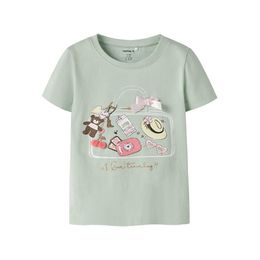 name it Shirt "Hyena" in T&uuml;rkis - 29% | Gr&ouml;&szlig;e 110 | Kinder-oberteile
