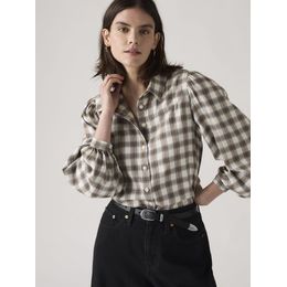 Levi's Levi's Hemd in Wei&szlig;/ Beige - 64% | Gr&ouml;&szlig;e S | Damen-blusen