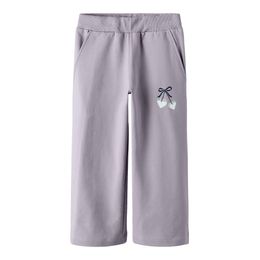 name it Sweathose "Basalt" in Lila - 52% | Gr&ouml;&szlig;e 92 | Kinderhosen