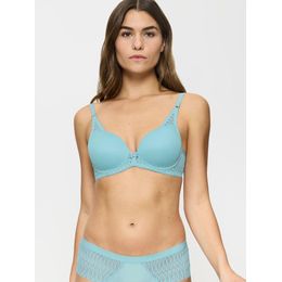 Triumph Schalen-BH "Aura Spotlight" in Hellblau - 55% | Gr&ouml;&szlig;e 75F | Damen-bhs